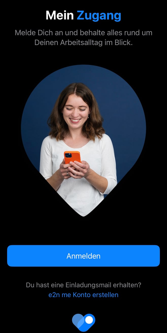 e2n me: Registrierung